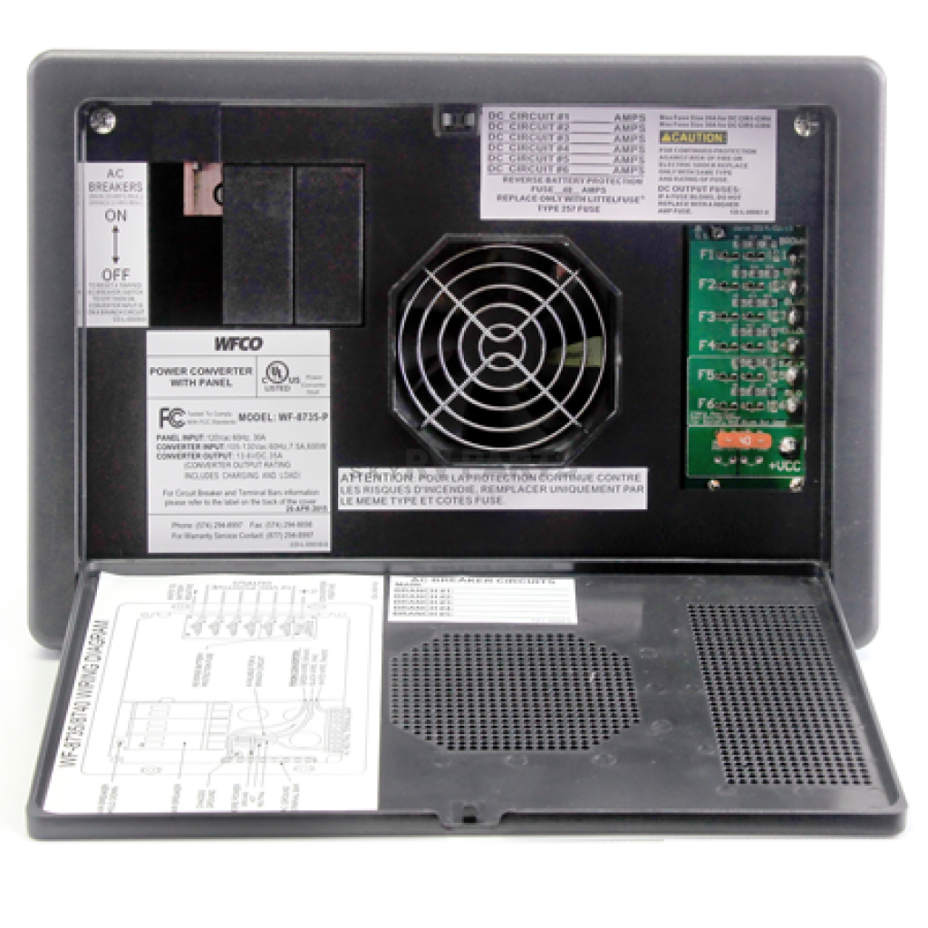 Rv Power Converter BESTRENOGY 35 Amp - 3-Stage Smart Charger For Lead ...