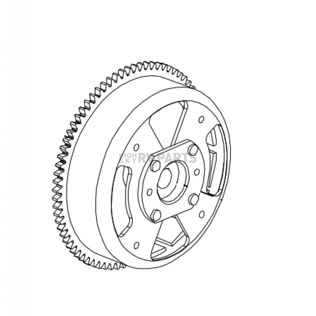 Powerhouse Generator Rotor - 67282 | highskyrvparts.com Powerhouse Generator Rotor - 67282 | highskyrvparts.com