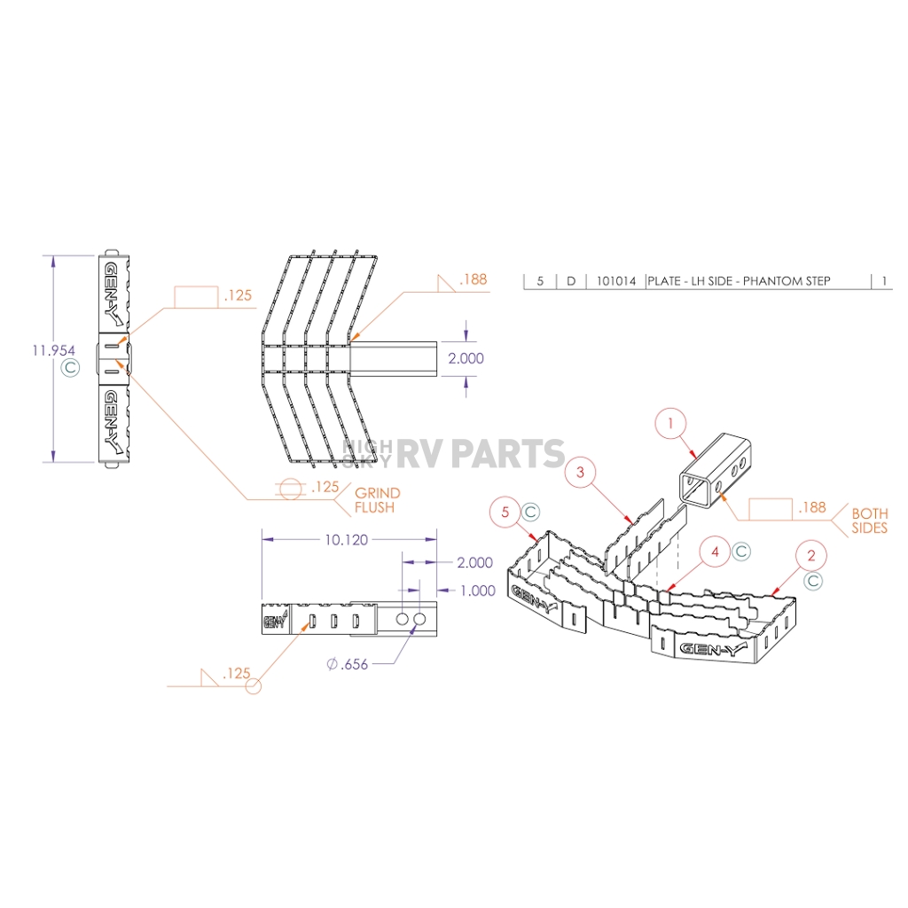 Gen-Y Hitch Truck Step GH-13052X | HighSkyRVParts.com