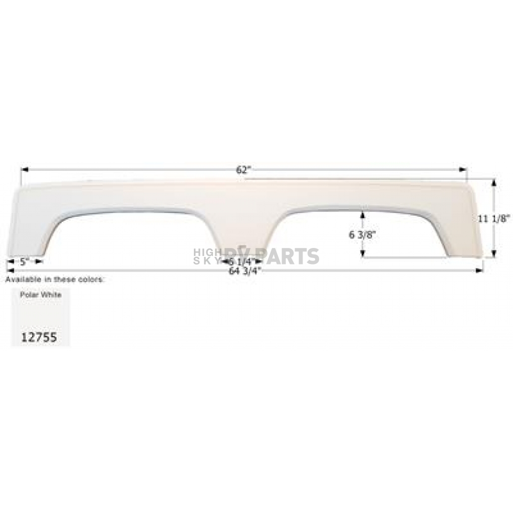 Icon Fender Skirt - 12755 | highskyrvparts.com
