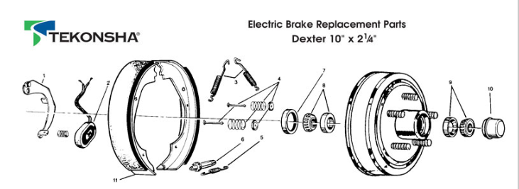 For Dexter 10 x 2-1/4 | HighSkyRvParts.com