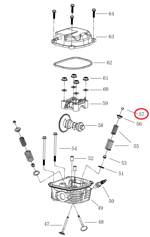 Powerhouse Generator Valve Lash Cap - 69682 | highskyrvparts.com