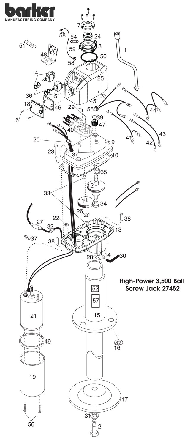 Barker Jack VIP 3500 Model 30828 | HighSkyRvParts.com