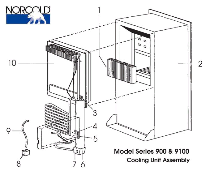 Norcold 980 Cooling Unit Assembly | High Sky RV Parts