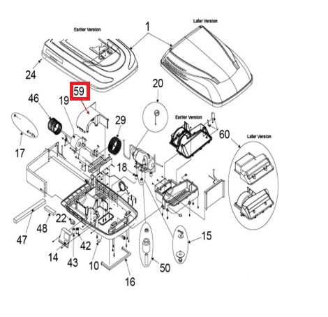 Dometic Condenser Housing - 3314471.008 | HighSkyRvParts.com