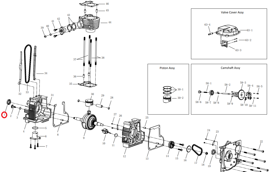 Powerhouse Crankshaft Oil Seal - 69700 | highskyrvparts.com