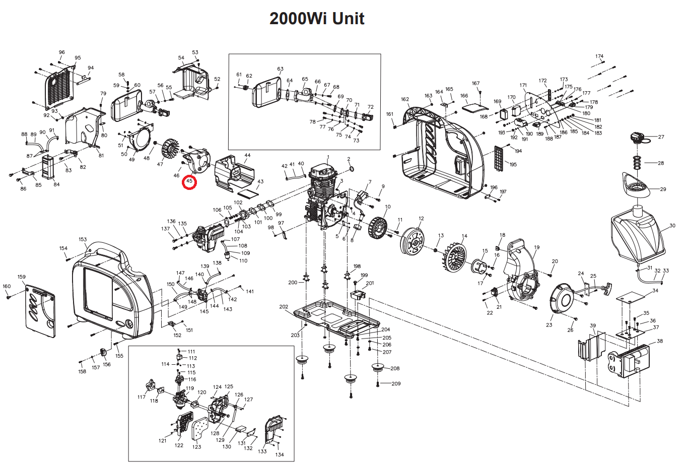Powerhouse Generator Fan Housing - 69397 | highskyrvparts.com Powerhouse Generator Fan Housing - 69397 | highskyrvparts.com