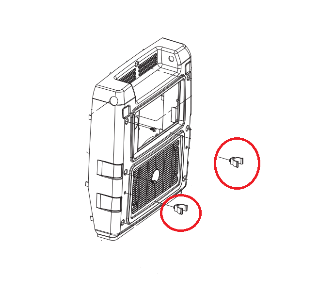 Powerhouse Generator Handle Bracket - 69488 | highskyrvparts.com