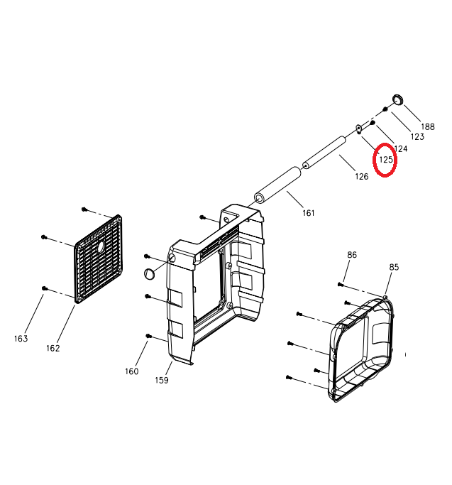 Powerhouse Generator Handle Plate - 69587 | highskyrvparts.com