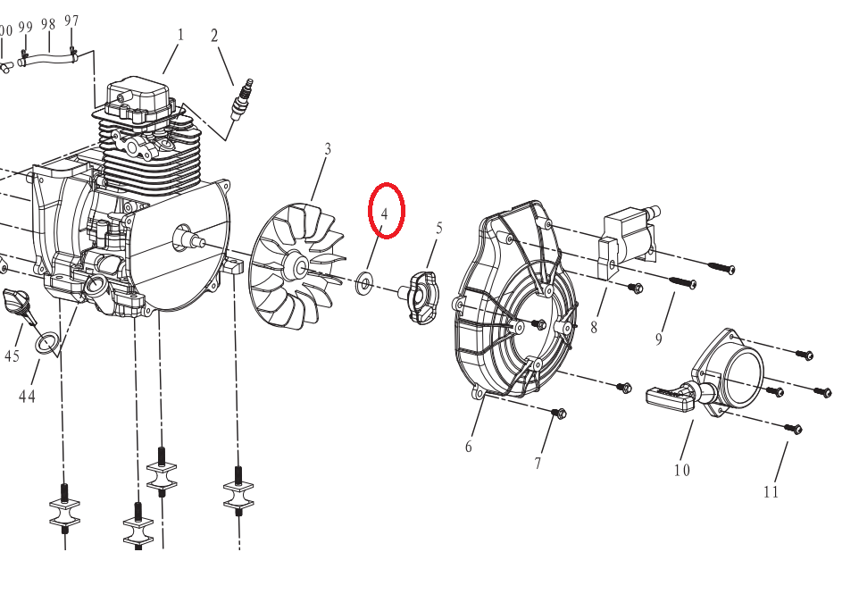 Powerhouse Generator Hardware - 62366 | highskyrvparts.com
