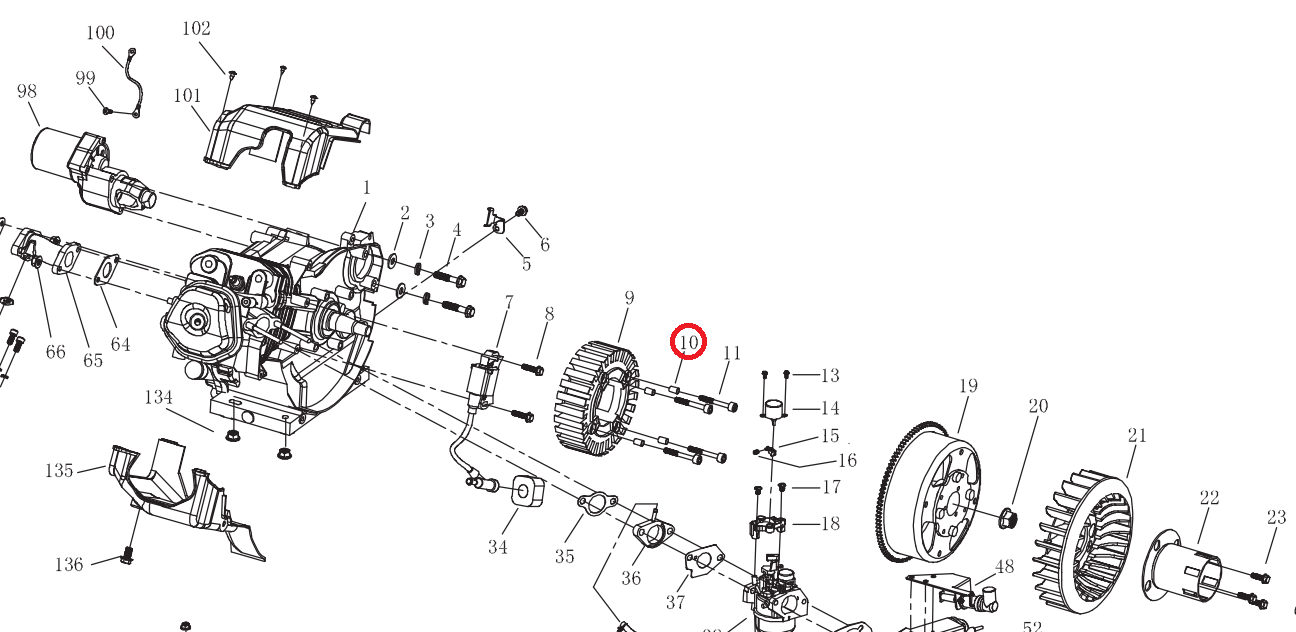 Powerhouse Generator Hardware - 62509 | highskyrvparts.com