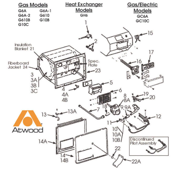 6 Gallon Models | High Sky RV Parts
