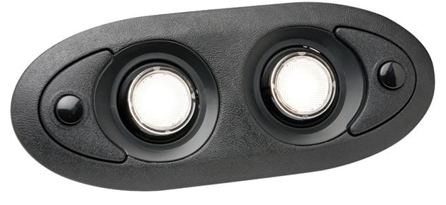 Optronics Spotlight Plastic Black 240147171P | HighSkyRVParts.com