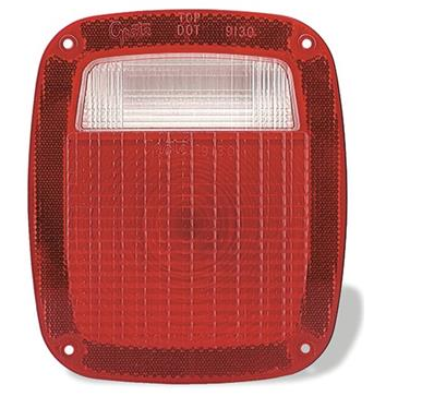 Grote Industries Turn Signal Marker Light Lens Rectangular Red - 91302 ...