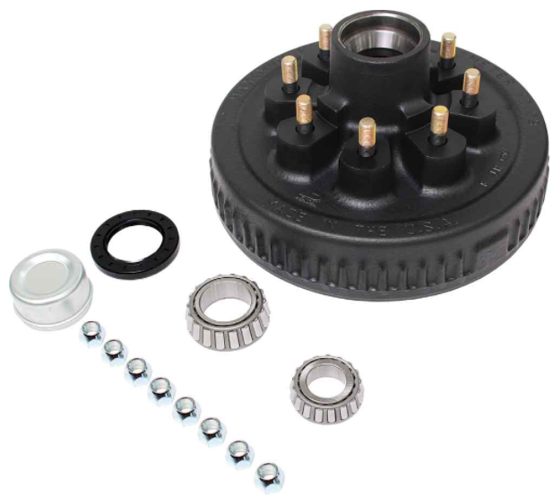 Dexter Brake Hub and Drum Kit K08-219-91 | highskyrvparts.com