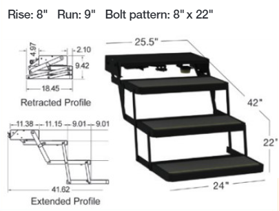 Lippert Components Electric and Manual Steps Article | highskyrvparts.com