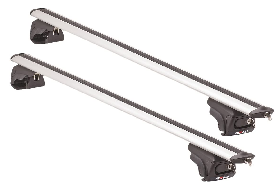 Rola Roof Rack - 2 Bars Raised Side Rail Mount Rectangular 165 Pounds ...