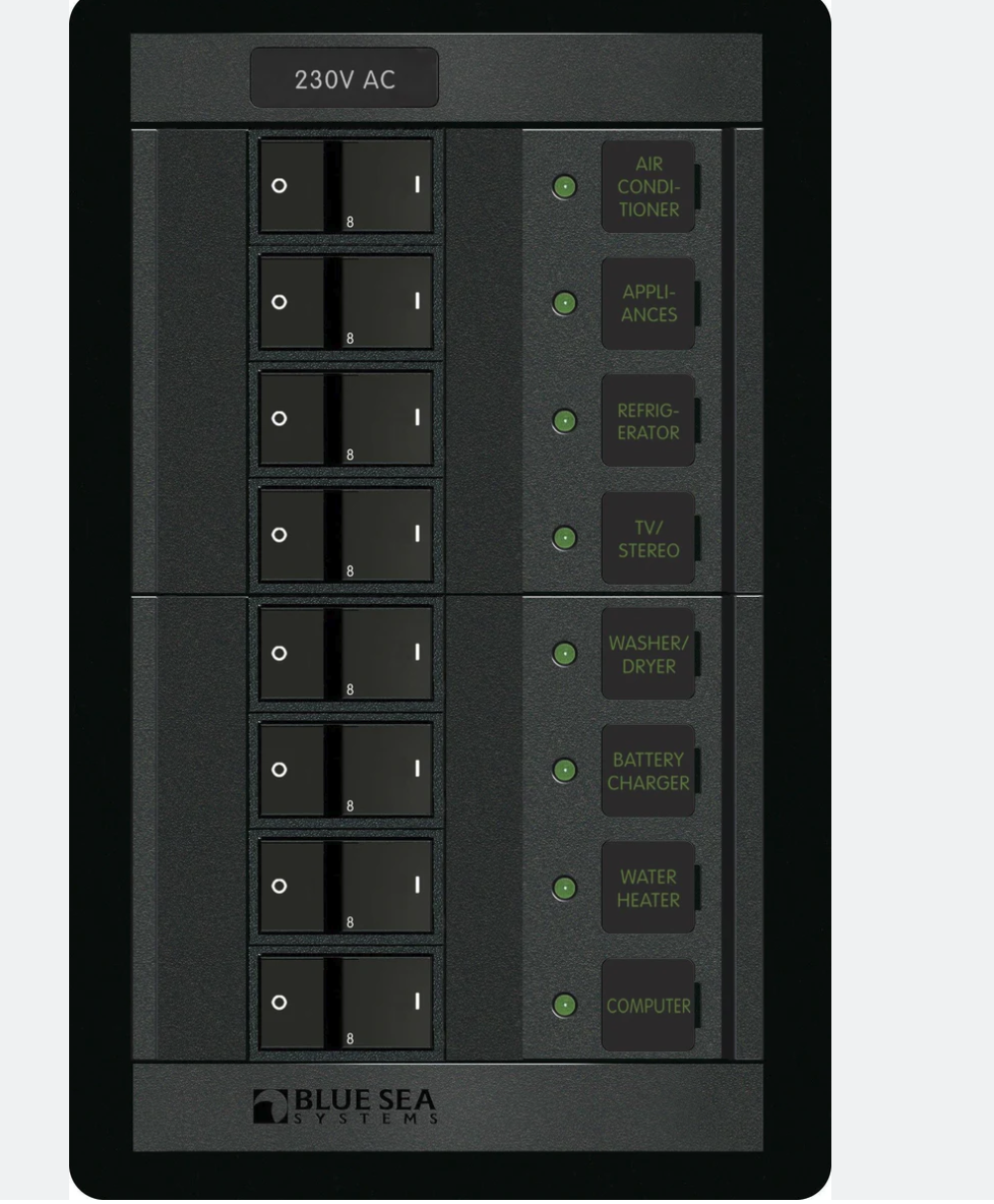 Blue Sea Power Distribution Box 1229-BSS | highskyrvparts.com