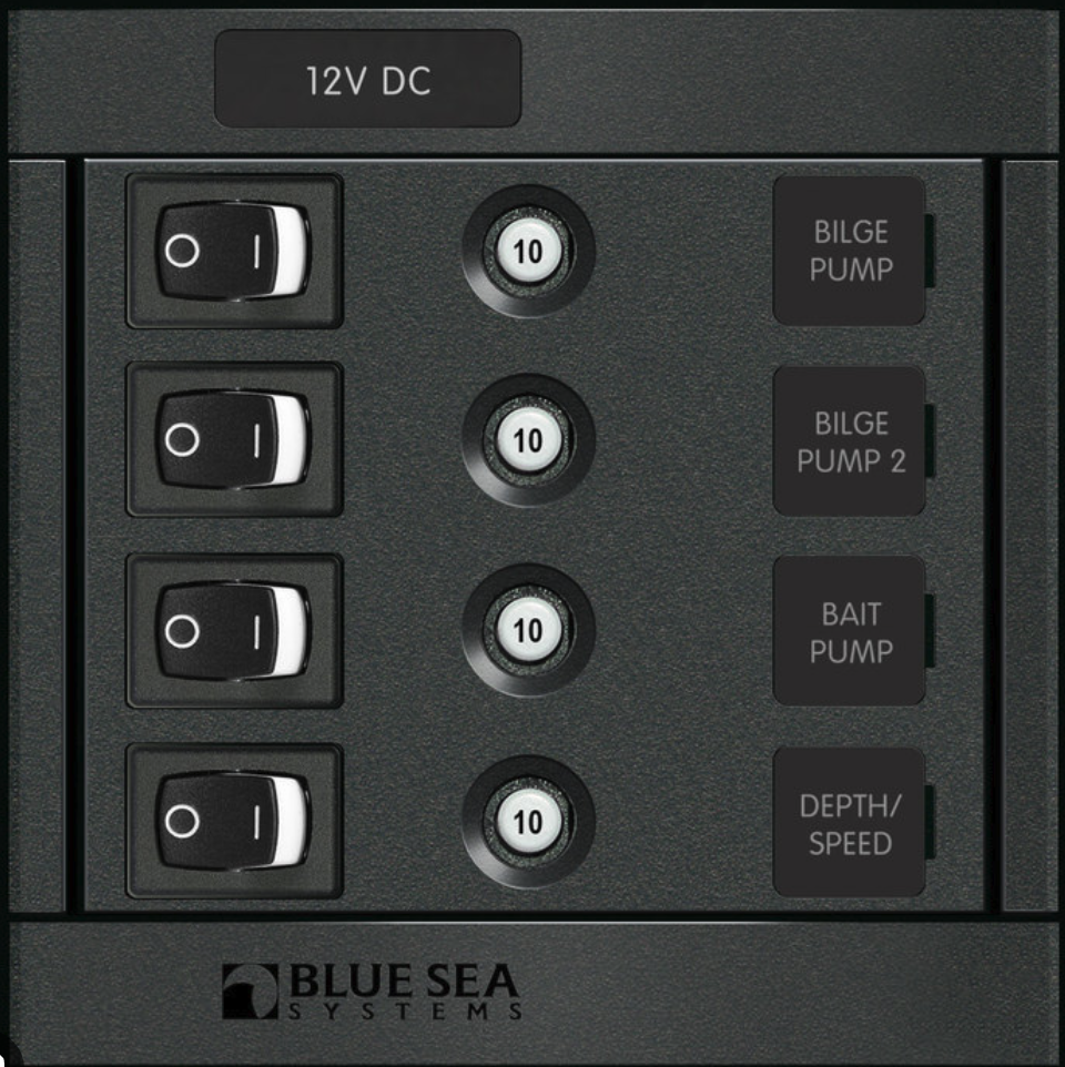 Blue Sea Power Distribution Box 1455-BSS | highskyrvparts.com