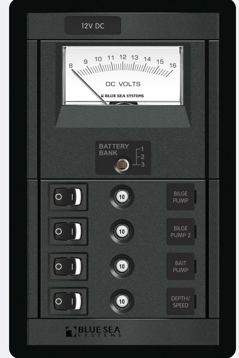 Blue Sea Power Distribution Box 1459-BSS | highskyrvparts.com