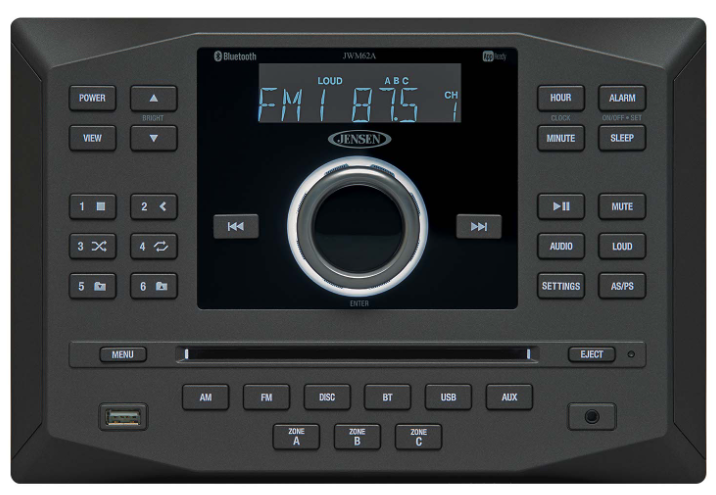 ASA Electronics Radio - JWM62A | highskyrvparts.com