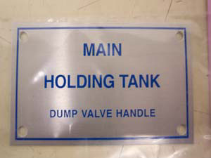 Airstream Tag Main Tank Dump Valve Handle 385099 | highskyrvparts.com