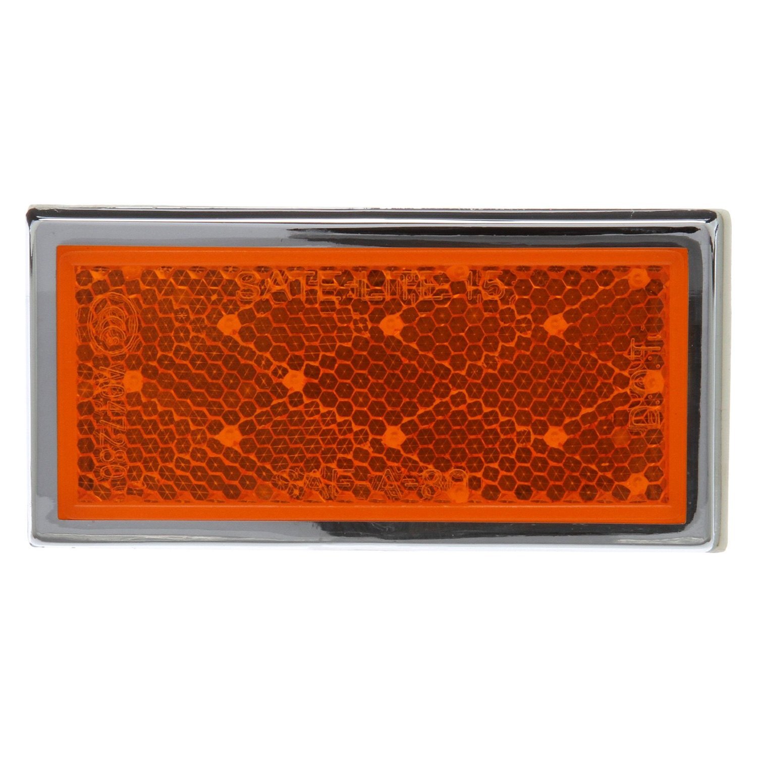 Amber Reflector with Chrome Housing 510446-01 | highskyrvparts.com