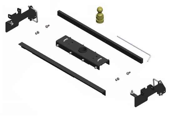 PopUp By Youngs Hitch Gooseneck Frame Package - 238FP | highskyrvparts.com