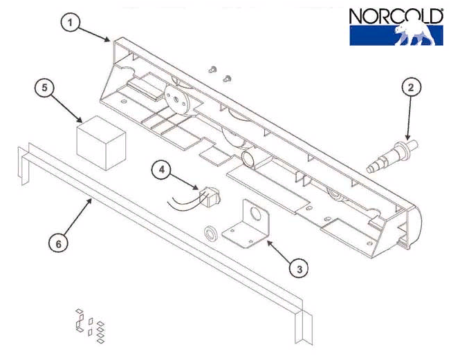 Norcold N400 Control Panel Assembly | High Sky RV Parts