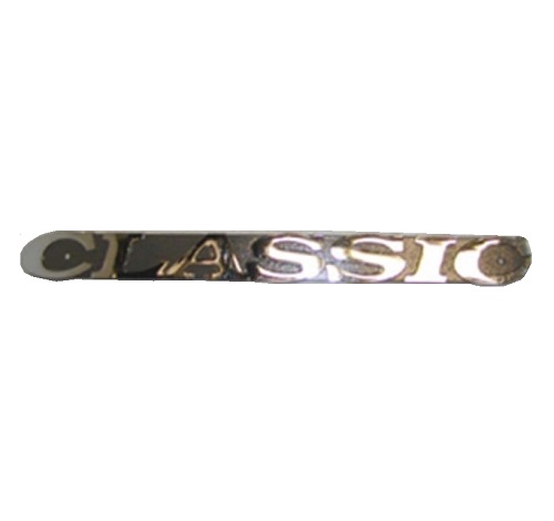 Nameplate Airstream Classic Gray 385891-02 | highskyrvparts.com