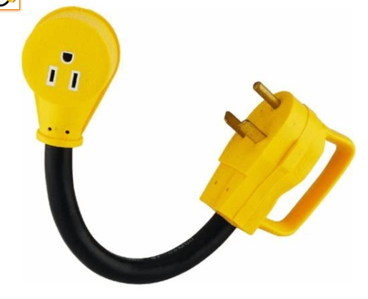 Camco Power Cord Adapter 55153 | highskyrvparts.com