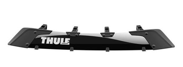 Thule Roof Rack Wind Deflector 38 Inch Plastic Black - 8701 ...