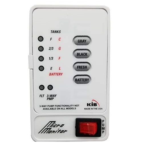 KIB Electronics Tank Monitor System Panel - M21VW | highskyrvparts.com