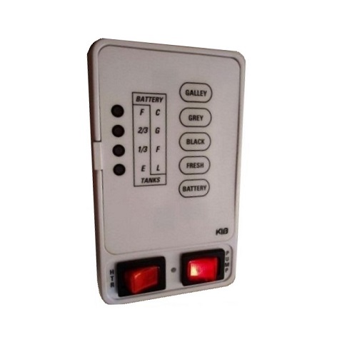 KIB Electronics Tank Monitor System Panel - M23VWL | highskyrvparts.com