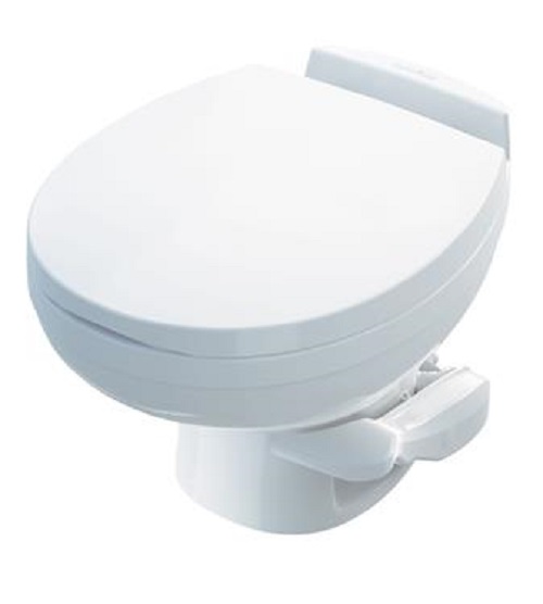 White Residential Style RV Toilet Model 42169 Thetford Aqua-Magic ...