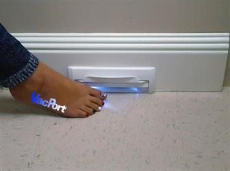 InterVac Design Vacuum Cleaner Baseboard Dustpan - A-950-E-LED ...