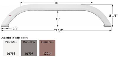 Icon Fender Skirt - 12014 | highskyrvparts.com