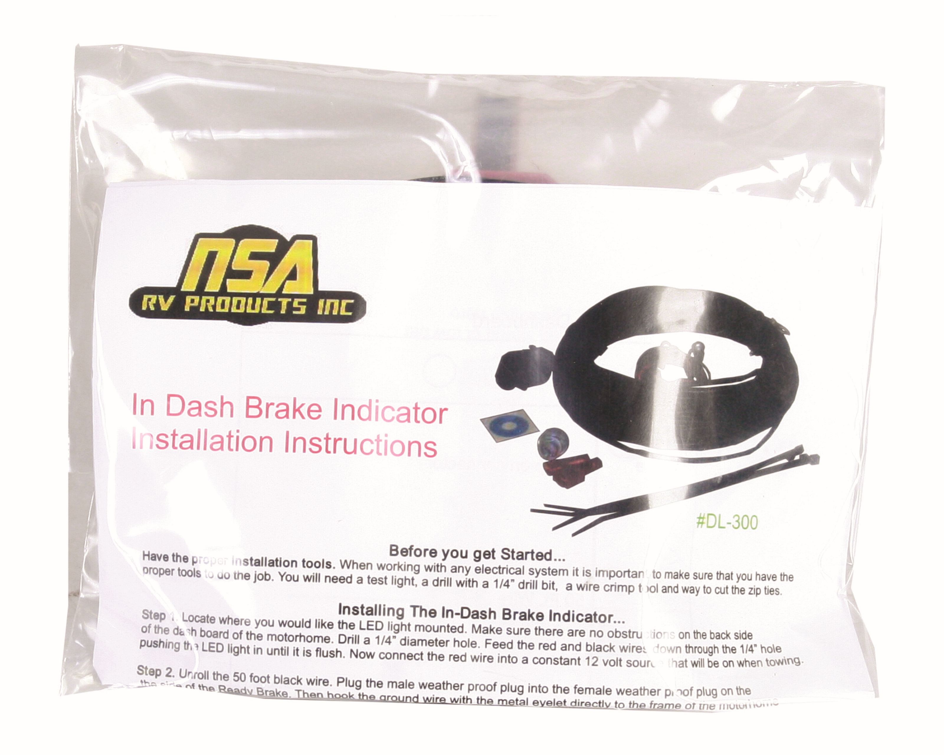 NSA RV Brake Control Wiring Harness - DL-300 | highskyrvparts.com