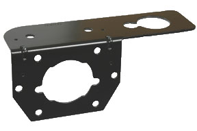 Trailer Wiring Connector Mounting Bracket - 11-627 | highskyrvparts.com