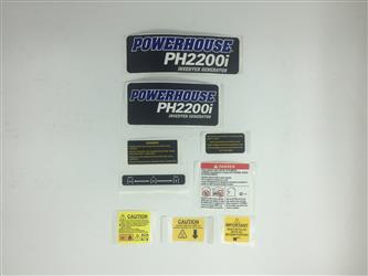 Powerhouse Generator Decal - 68676 | highskyrvparts.com