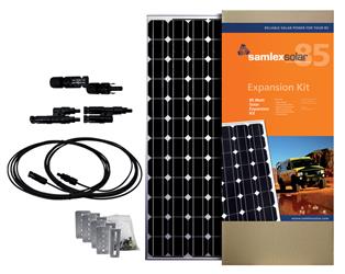 Samlex Solar Solar Panel Kit - SRV-EXP-85-KIT | highskyrvparts.com