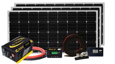Go Power Solar Extreme Charging System 570 Watt - 82848 ...