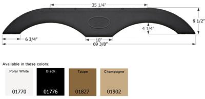 Icon Fender Skirt - 01902 | highskyrvparts.com
