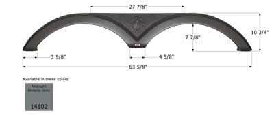 Icon Fender Skirt - 14102 | highskyrvparts.com