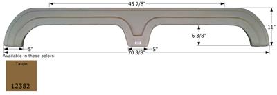 Icon Fender Skirt - 12382 | highskyrvparts.com