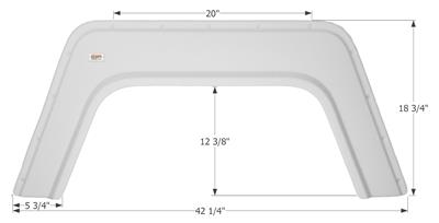 Icon Fender Skirt - 01745 | highskyrvparts.com