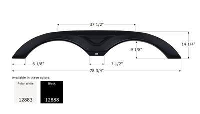 Icon Fender Skirt - 12888 | highskyrvparts.com