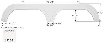 Icon Fender Skirt - 12263 | highskyrvparts.com