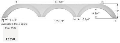 Icon Fender Skirt - 12258 | highskyrvparts.com