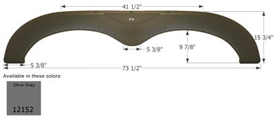 Icon Fender Skirt - 12152 | highskyrvparts.com